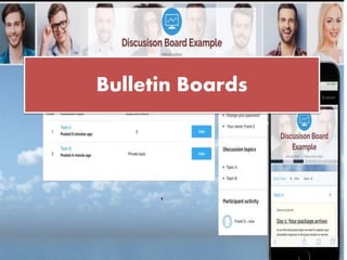 E-communication: Internet Forums, Blogs, Bulletin boards, | PPTX