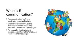 E-Communications slides Computer Applications T | PPTX