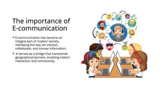 E-Communications slides Computer Applications T | PPTX