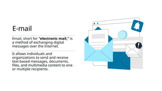 E-Communications slides Computer Applications T | PPTX