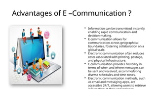 E-Communications slides Computer Applications T | PPTX