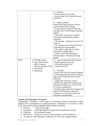 E-Commerce security | PDF