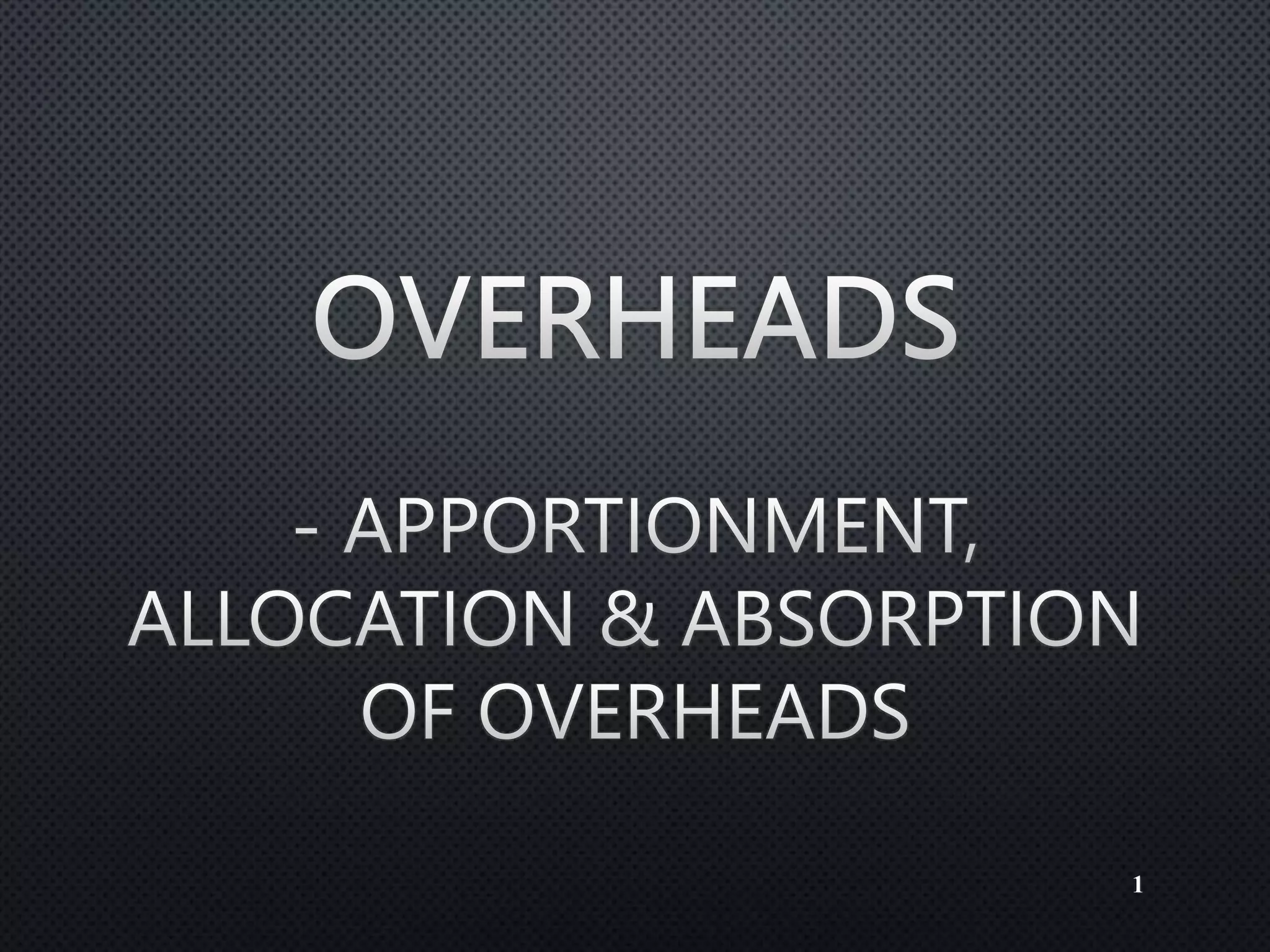 Overheads.ppt