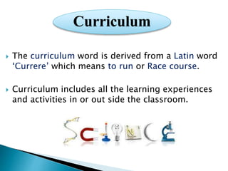 Construction & Organization of Curriculum | PPTX