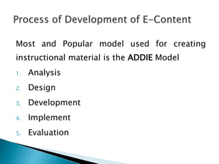 E-Content: Concept, forms, Process of development.pptx