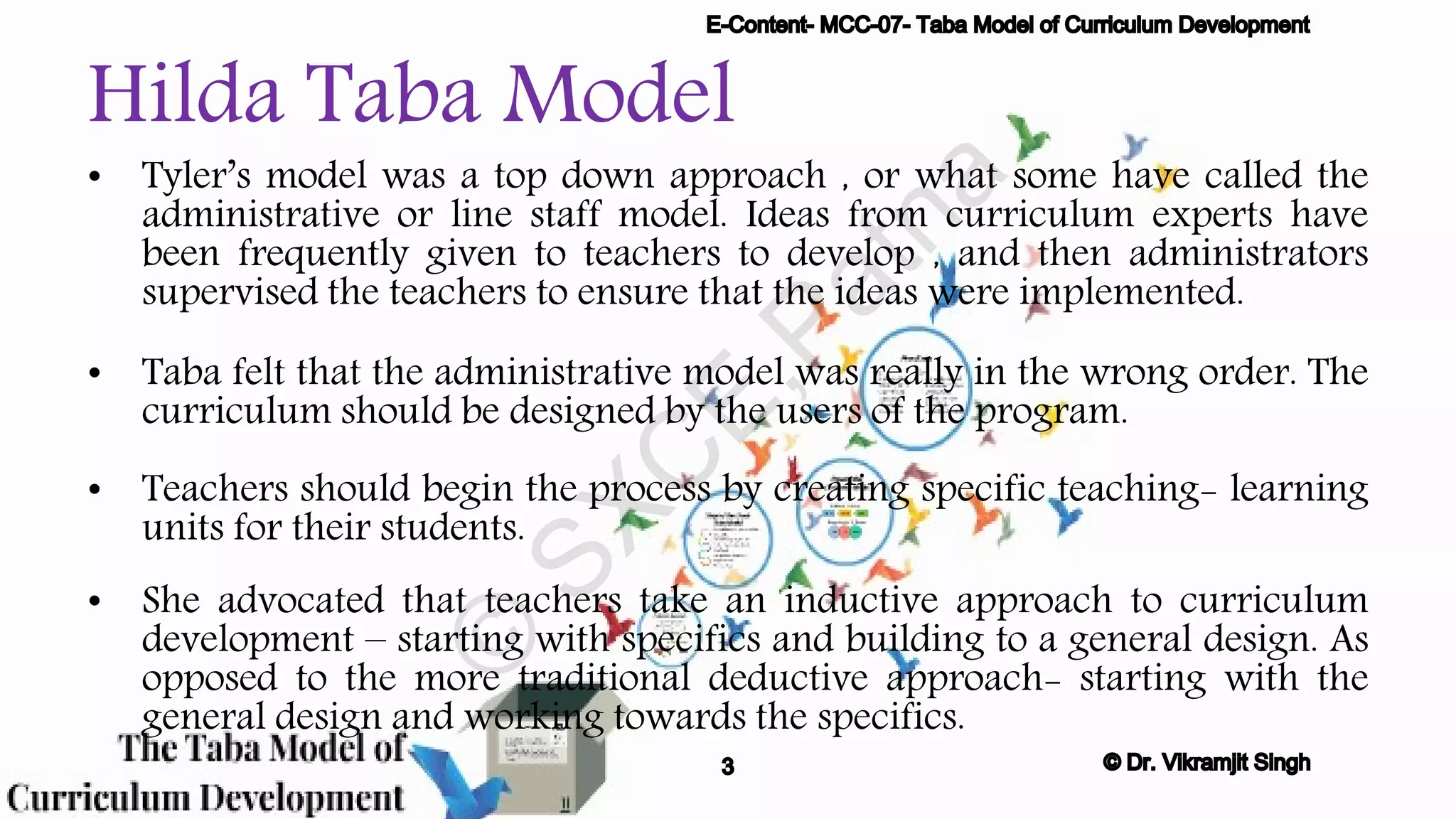 E-Content- MCC-07- Taba Model of Curriculum Development.pdf
