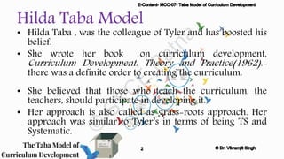 E-Content- MCC-07- Taba Model of Curriculum Development.pdf