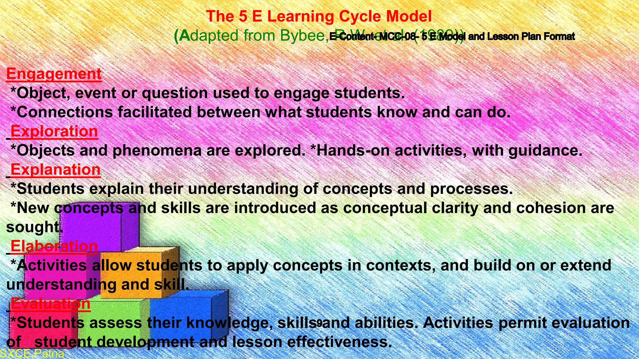 E-Content-MCC-08-5 E Model and Lesson Plan Format.pdf