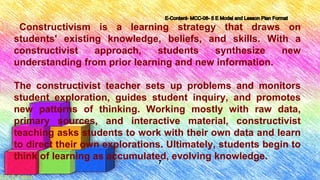 E-Content-MCC-08-5 E Model and Lesson Plan Format.pdf
