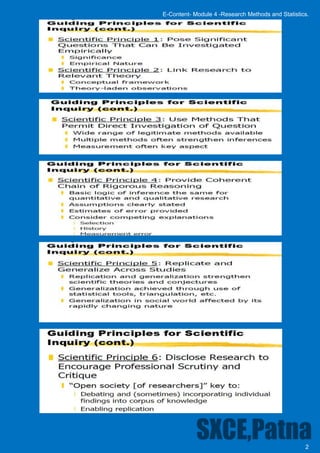 Scientific inquiry and theory development | PDF
