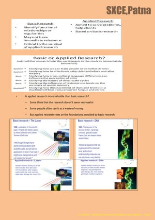 Fundamental, Applied and Action Research | PDF