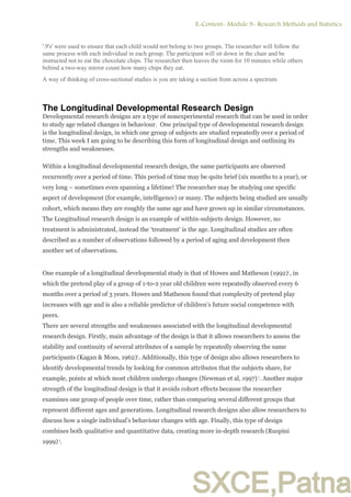 Developmental research | PDF