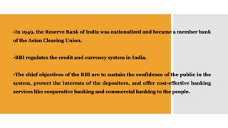 RBI and its functions.pptx | Currencies | Economy