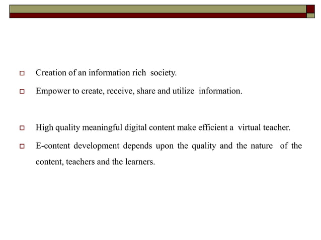 E-Content Development-PPT.pptx | Technology & Computing