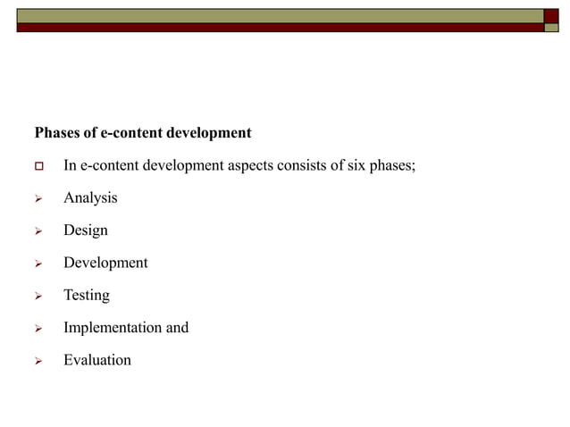 E-Content Development-PPT.pptx | Technology & Computing