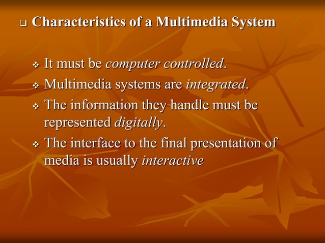 E-content development using Multimedia
