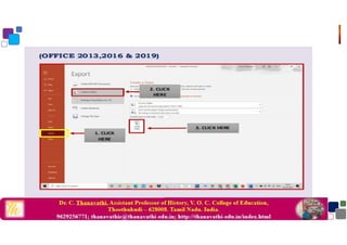 E-content development with ppt | PDF | Education