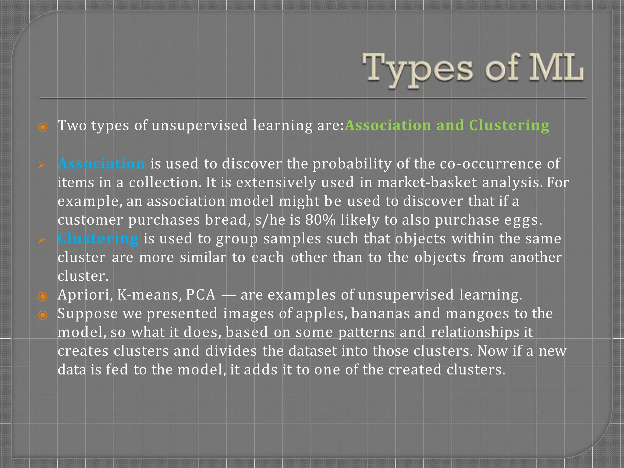 Unsupervised & Supervised learning Strategies in detail.pptx | Artificial Intelligence ...