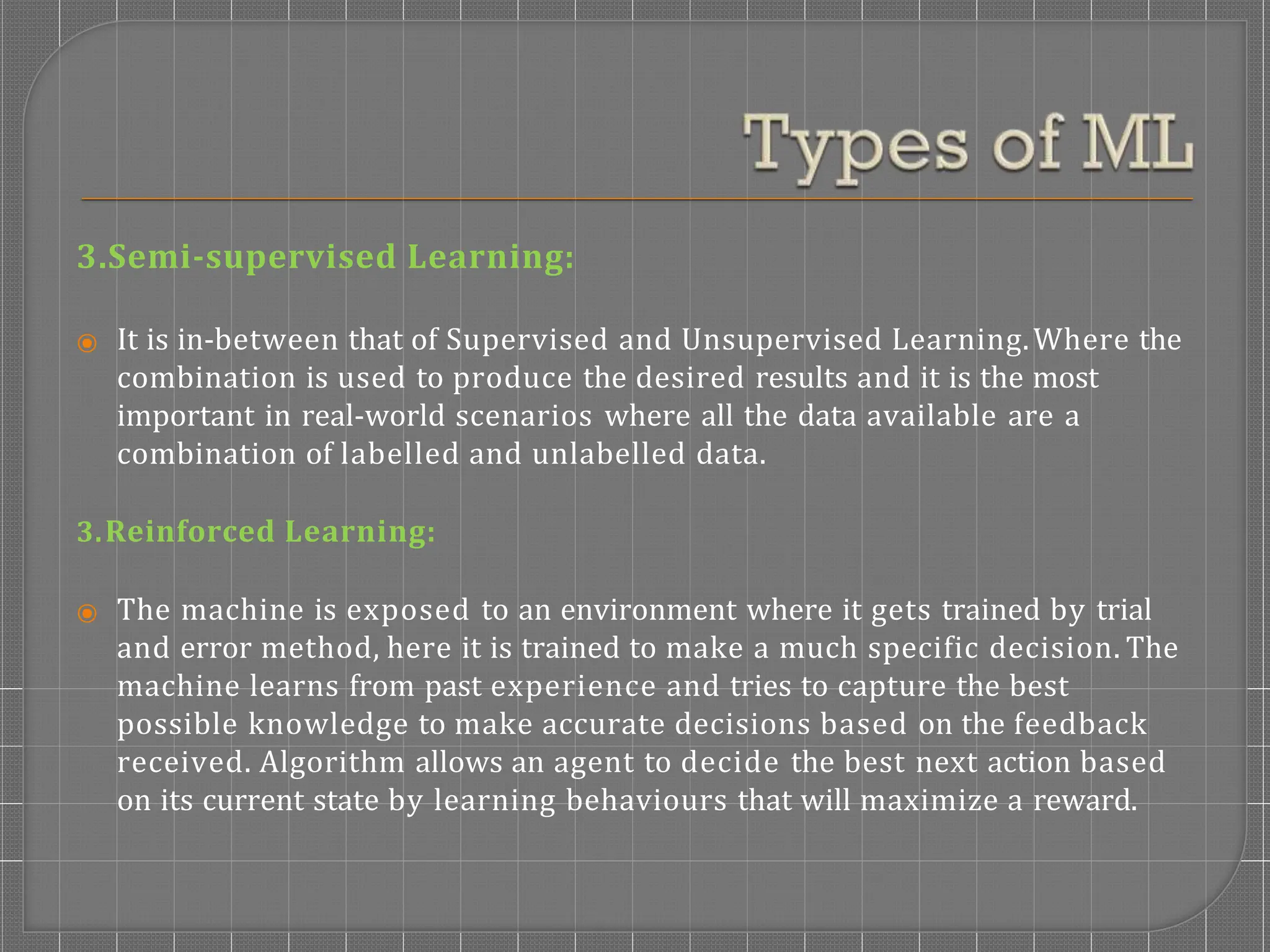 Unsupervised & Supervised learning Strategies in detail.pptx | Artificial Intelligence ...