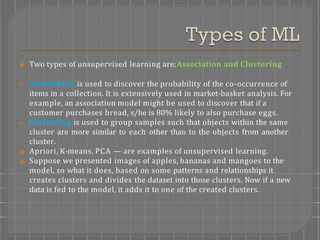 Unsupervised & Supervised learning Strategies in detail.pptx ...