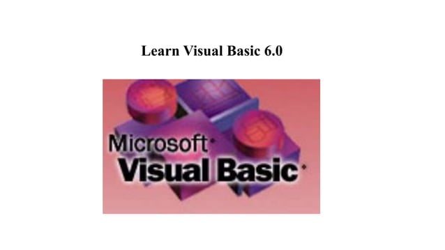 Visual Programming | PPT