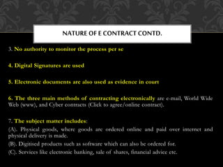 E contract | PPTX