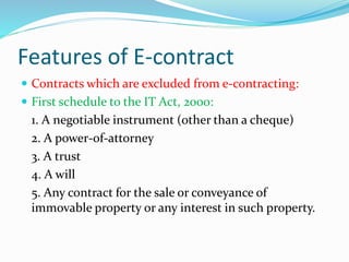 E contracting in india | PPTX