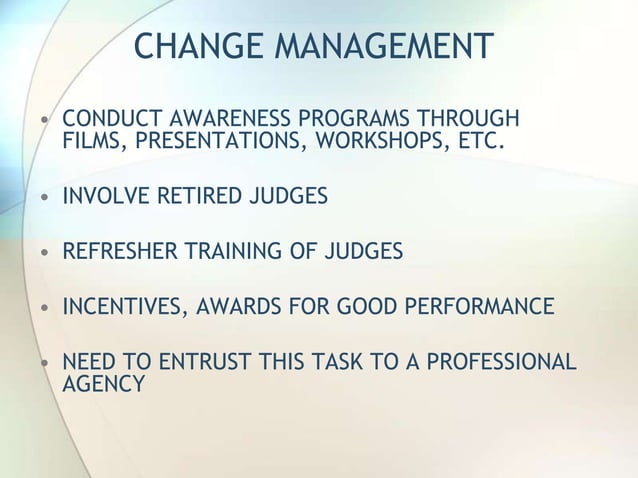 E courts project | PPTX | Legal Services Industry | Industries