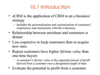 E crm final | PPT