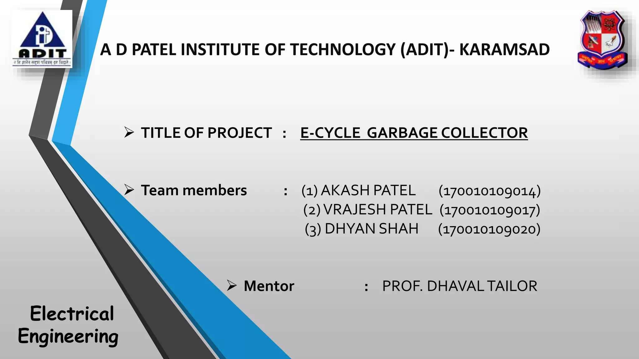 e-cycle garbage collector.pptx