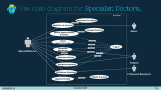 E doctor(usecase) | PPTX