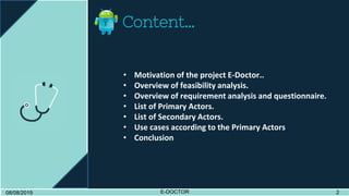 E doctor(usecase) | PPTX