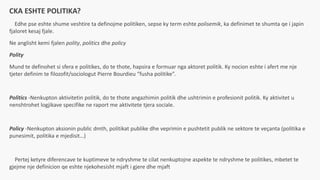 E DREJTA DHE POLITIKA | PDF
