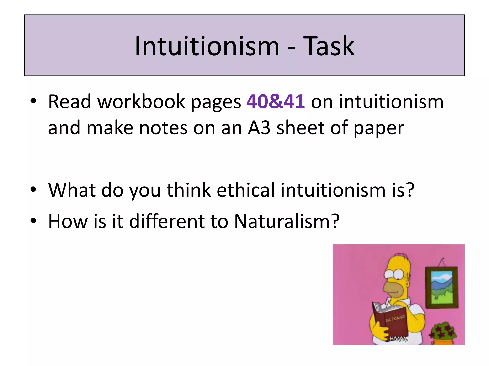 Ethical intuitionism | PPTX