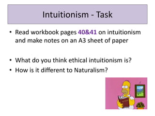Ethical intuitionism | PPTX