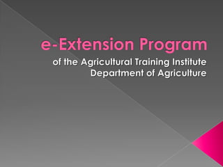 E extension program | PPTX