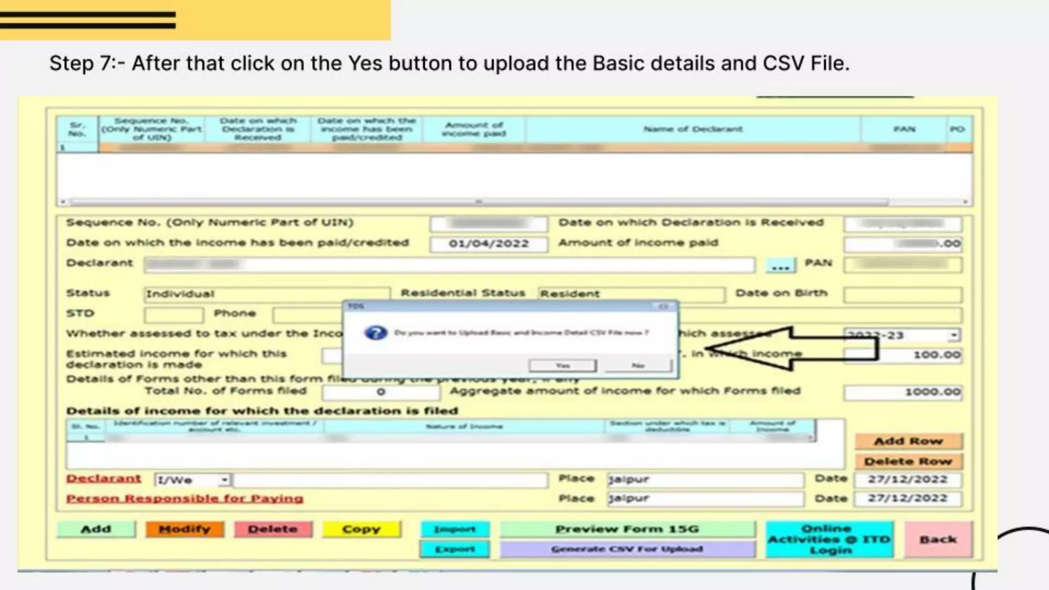 A Guide to e-file Forms 15G & 15H via Gen TDS/TCS Software | PDF