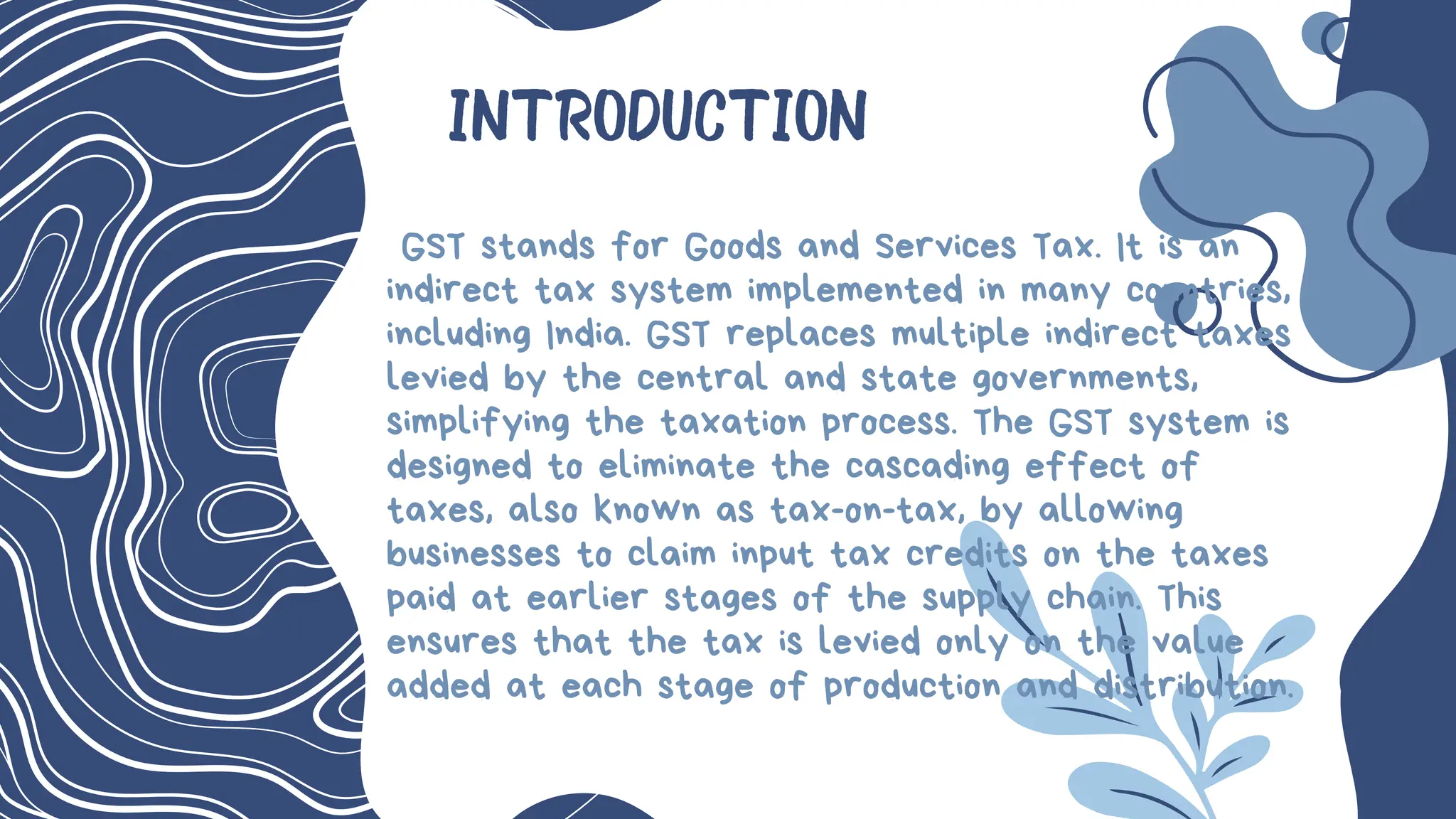 E-filing of gst and its objective, implications of gst and economy. | PPT