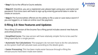 Benefits of Electronic-Filing for Tax Returns | PPTX