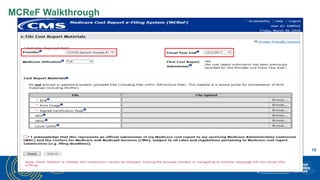 MCReF - CMS May 1 Webcast | PPT