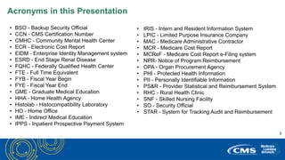 MCReF - CMS May 1 Webcast | PPT