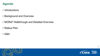 MCReF - CMS May 1 Webcast | PPT
