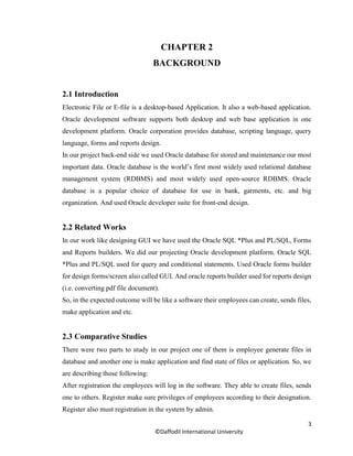 E filling system (report) | PDF