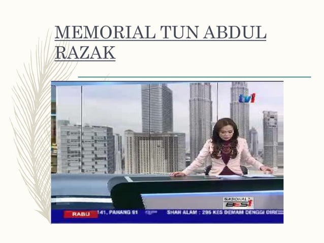 E folio pengajian malaysia- tun abdul razak | PPTX