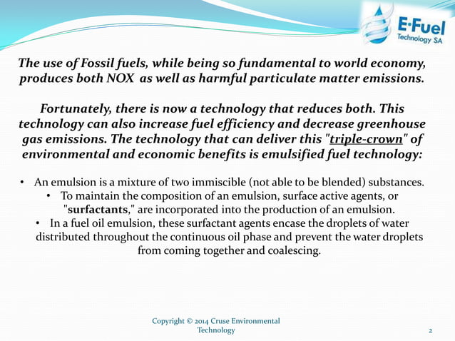 E fuel.emulsified.fuels | PDF | Indoor Environmental Quality | Home ...