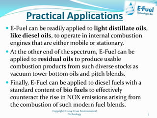 E fuel.emulsified.fuels | PDF