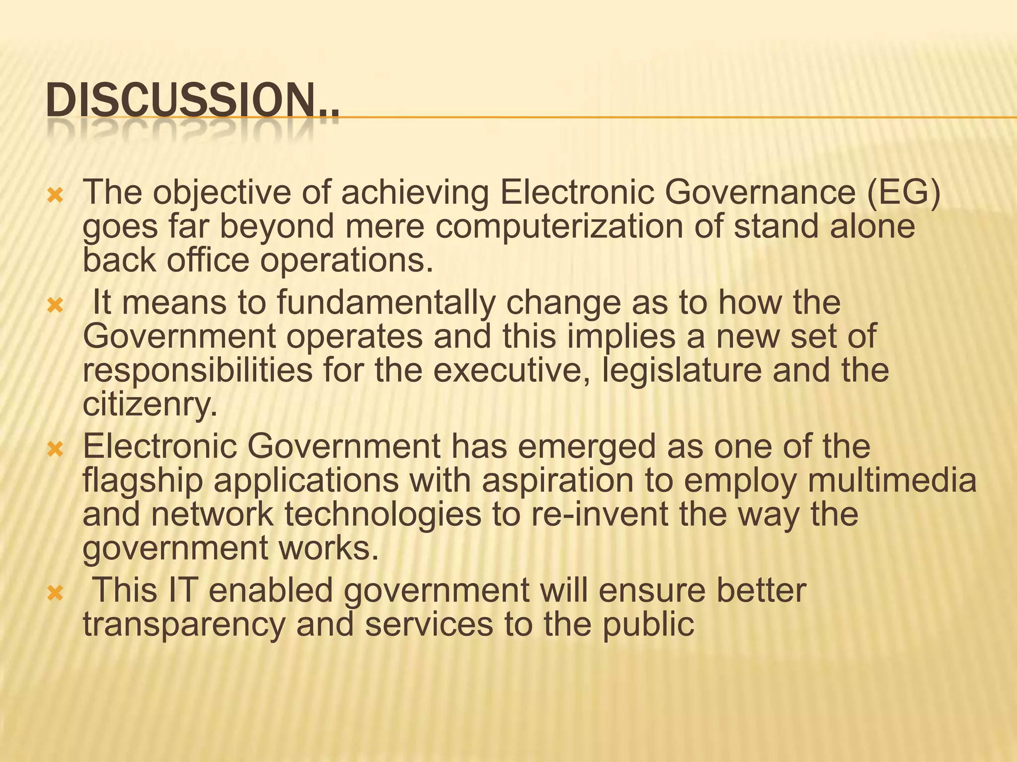 E governance | PPTX