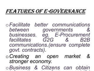 E governance | PPTX