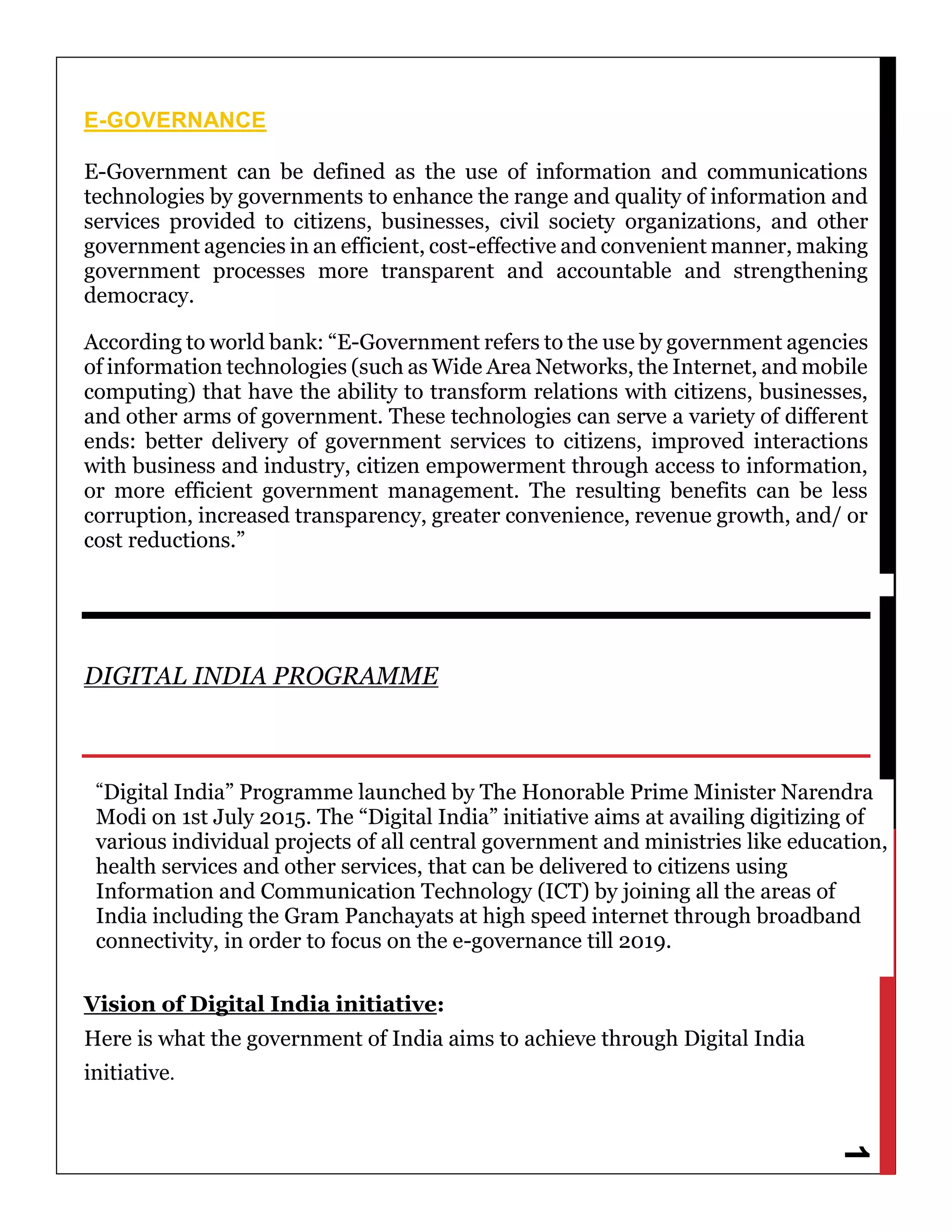 E-Governance : Success and Challenges | PDF
