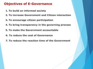 E governance, Electronic Governance, Digital Governance, Digital ...